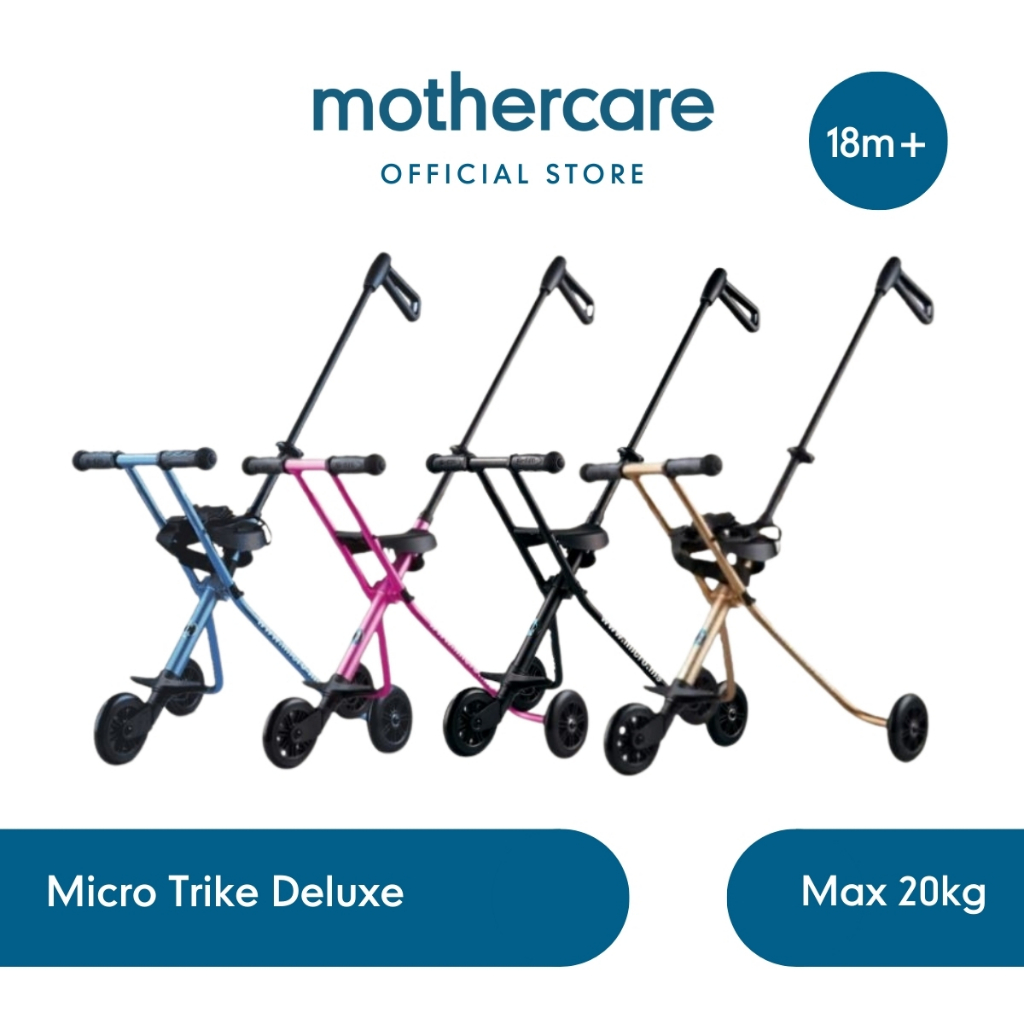 Jual Micro Trike XL & Deluxe - Kereta Sepeda Dorong Travel Stroller ...