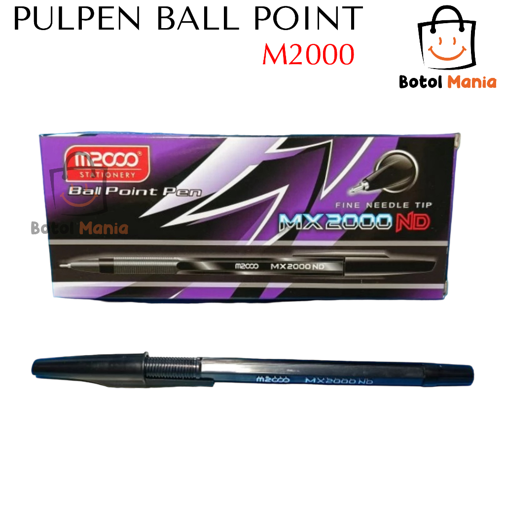Jual BM - ATK005 12 PCS ALAT TULIS PULPEN MX2000 ND / BALL POINT PEN ...