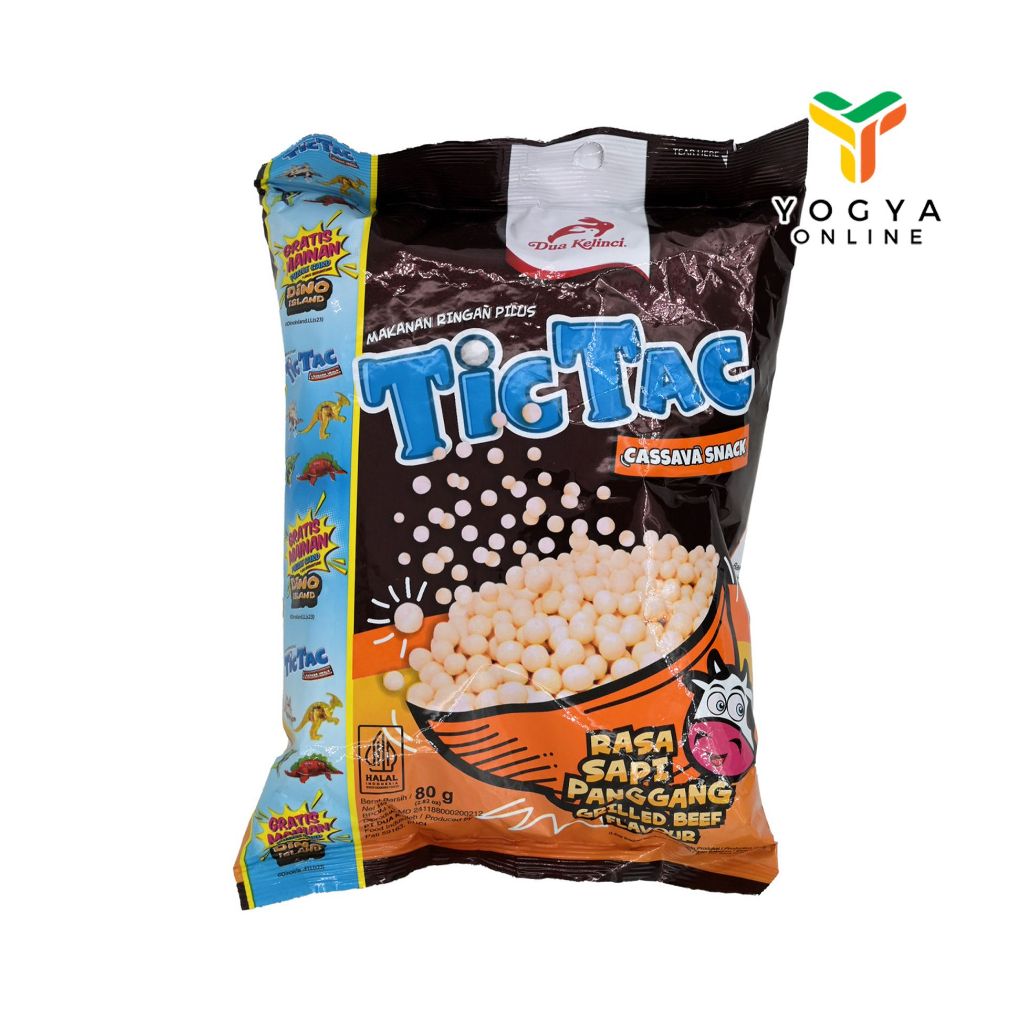 Jual Dua Kelinci Tic Tac Sapi Panggang 80 Gr | Shopee Indonesia