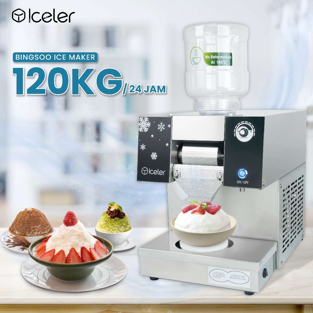 Jual Iceler Mesin Es Bingsoo 750Watt 120kg/24jam Bingsu Snow Ice Maker ...