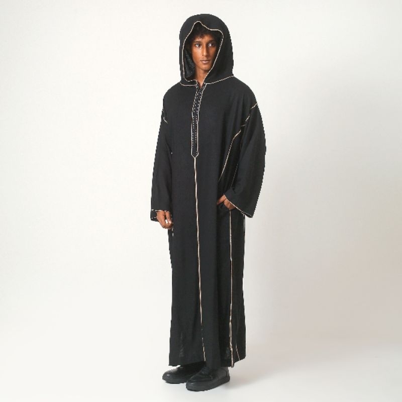 Jual Baju Umroh Gamis Hoodie Djellaba Maroko Jalabah Jubah Kapucong ...