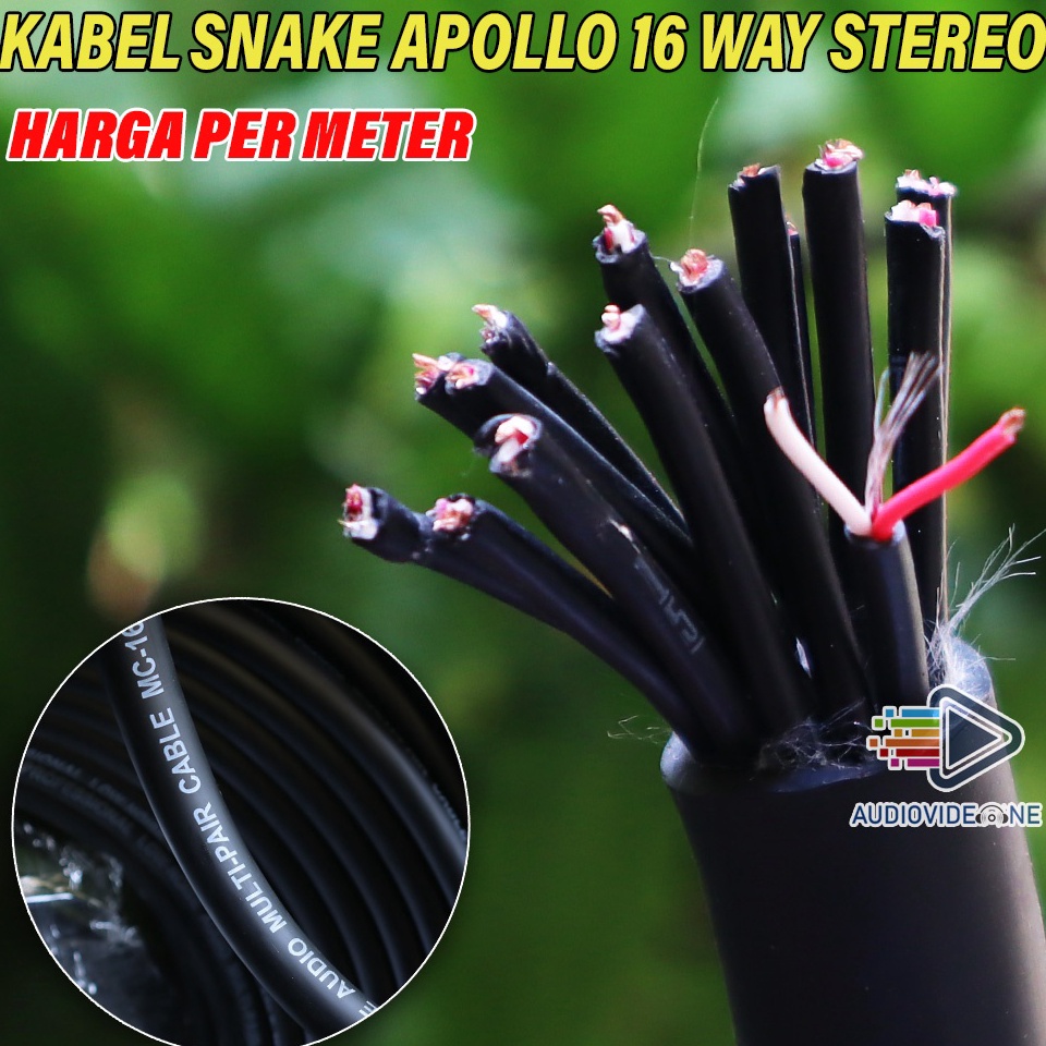 Jual KODE N3Y Kabel Snake Apollo Isi 16 Snek Kabel 16 Way Stereo ...