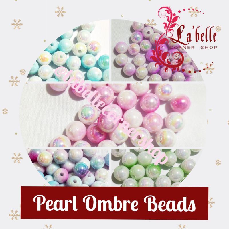 Jual Manik Pearl Ombre 8mm | Shopee Indonesia