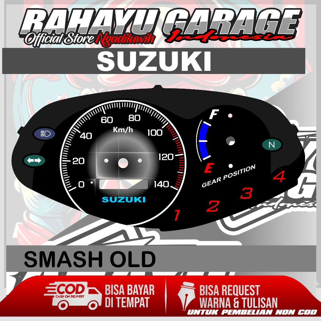 Jual PANEL SPIDO METER SUZUKI SMASH OLD | Shopee Indonesia