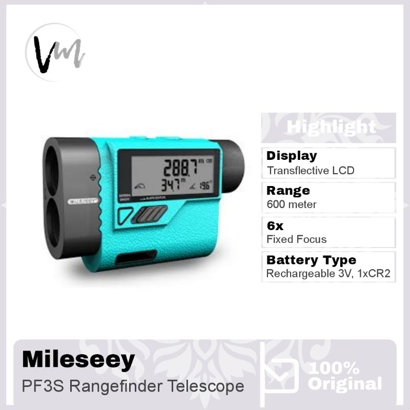 Jual Mileseey PF3S 600M Golf Laser Rangefinder Teleskop Distance Meter Teropong | Shopee Indonesia