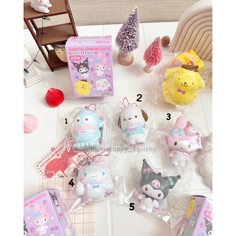 Jual READY STOCK Sanrio characters blind box squishy ORIGINAL JAPAN ...