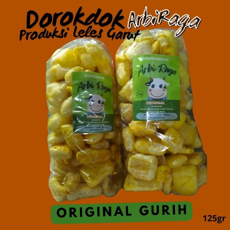 Jual Kerupuk Kulit Sapi Premium / Dorokdok Garut Asli / Kemasan 250gr ...
