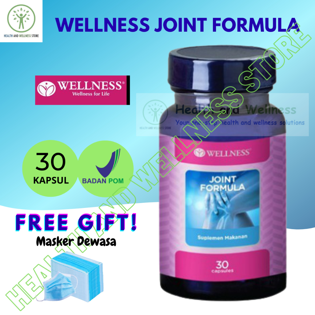 Jual Wellness Joint Formula 30 Tablet Vitamin Sendi Glucosamine ...