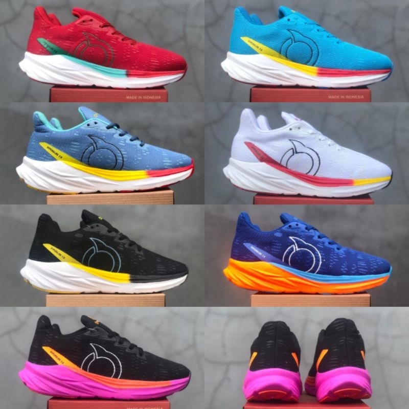 Jual ORTUS HYPERGLIDE 2 PRIA WANITA TERBARU | Sneakers Running Sporty ...