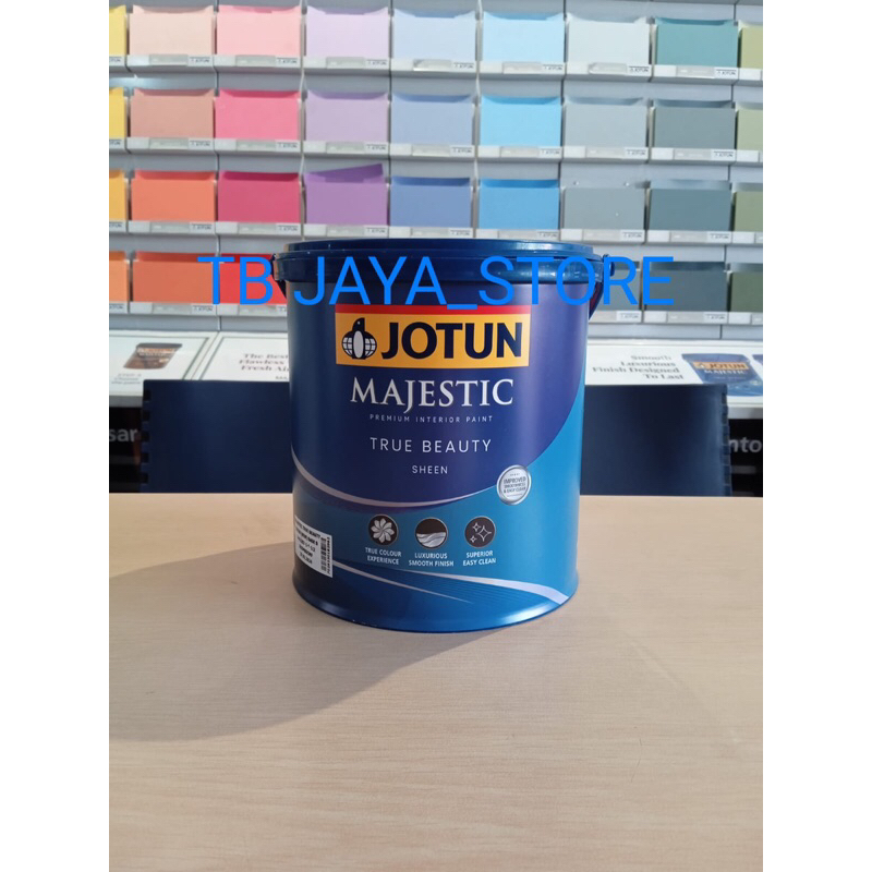 Jual JOTUN MAJESTIC TRUE BEAUTY SHEEN 2.5L CAT TEMBOK MOSLEY 7418 ...