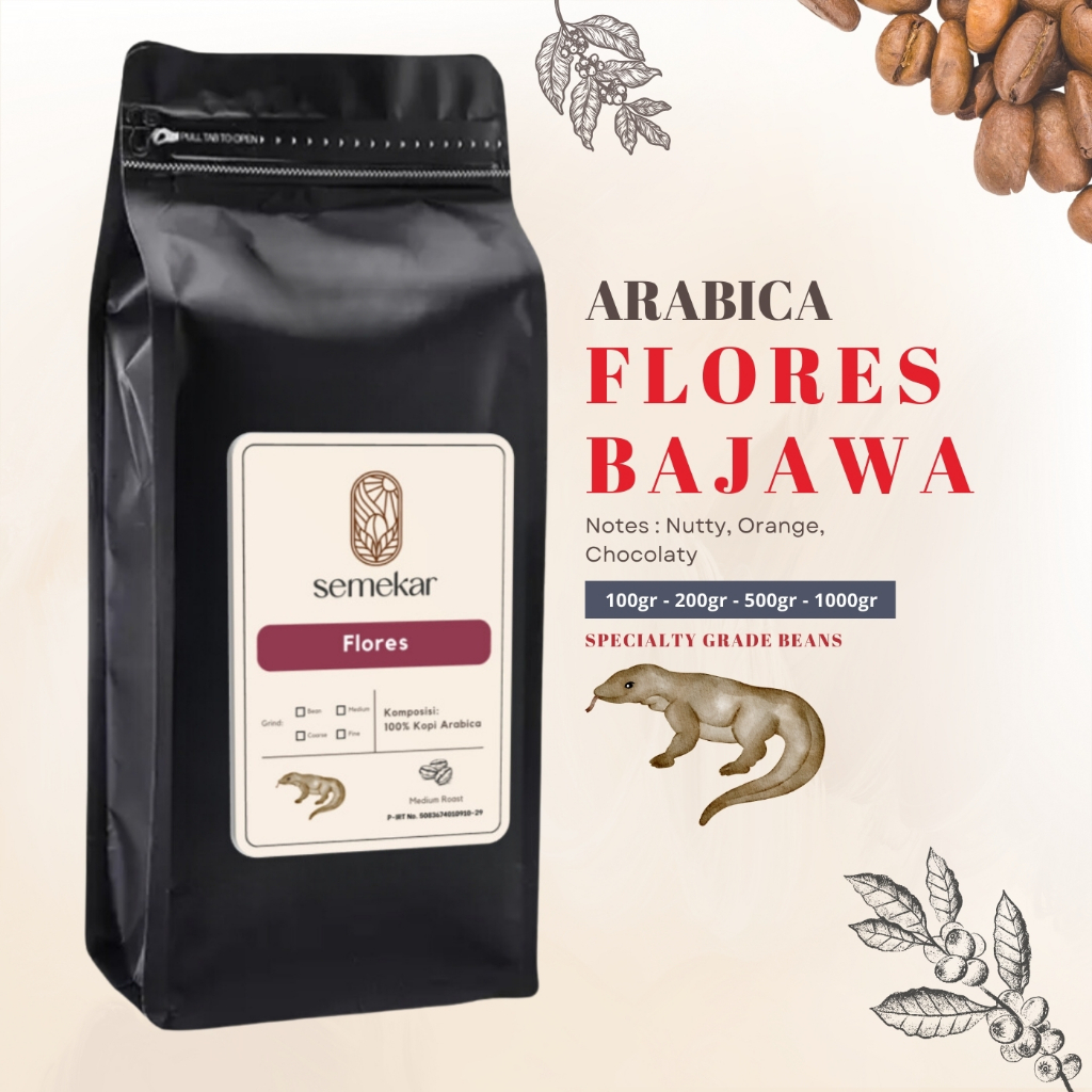 Jual Semekar Coffee - Kopi Flores Bajawa Arabica Specialty Roasted ...