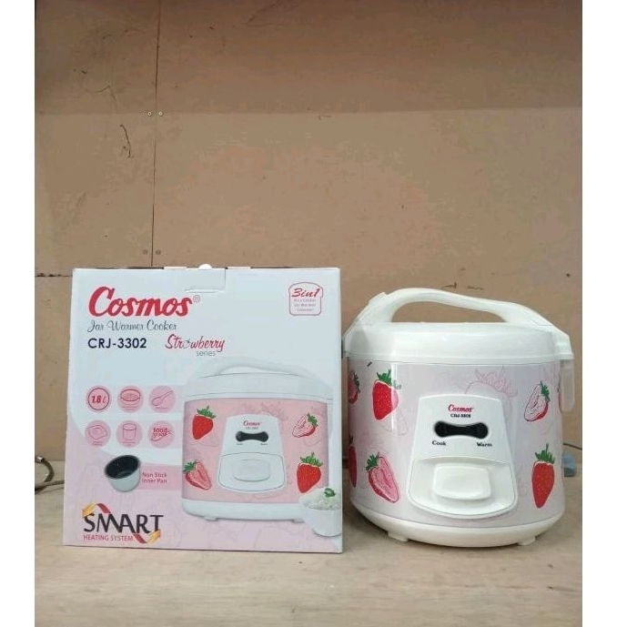 Jual MAGICOM COSMOS 1,8L strawberry series CRJ-3302/rice cooker CRJ ...