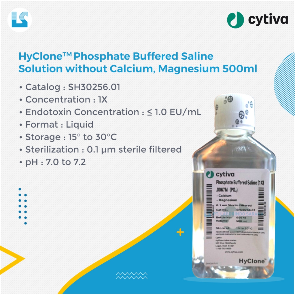 Jual HyClone Phosphate Buffered Saline Solution without Calcium ...