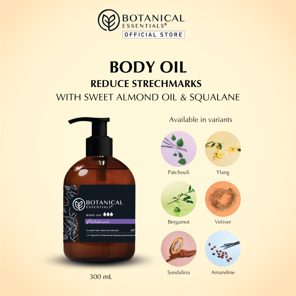 Jual Botanical Essentials - Ultra Nourishing Body Oil 300ml | Shopee ...