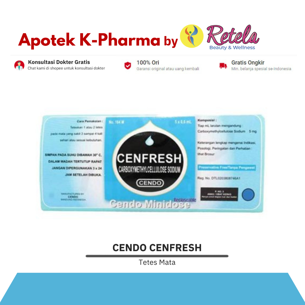 Jual CENDO CENFRESH MINIDOSE 5`S / TETES MATA | Shopee Indonesia
