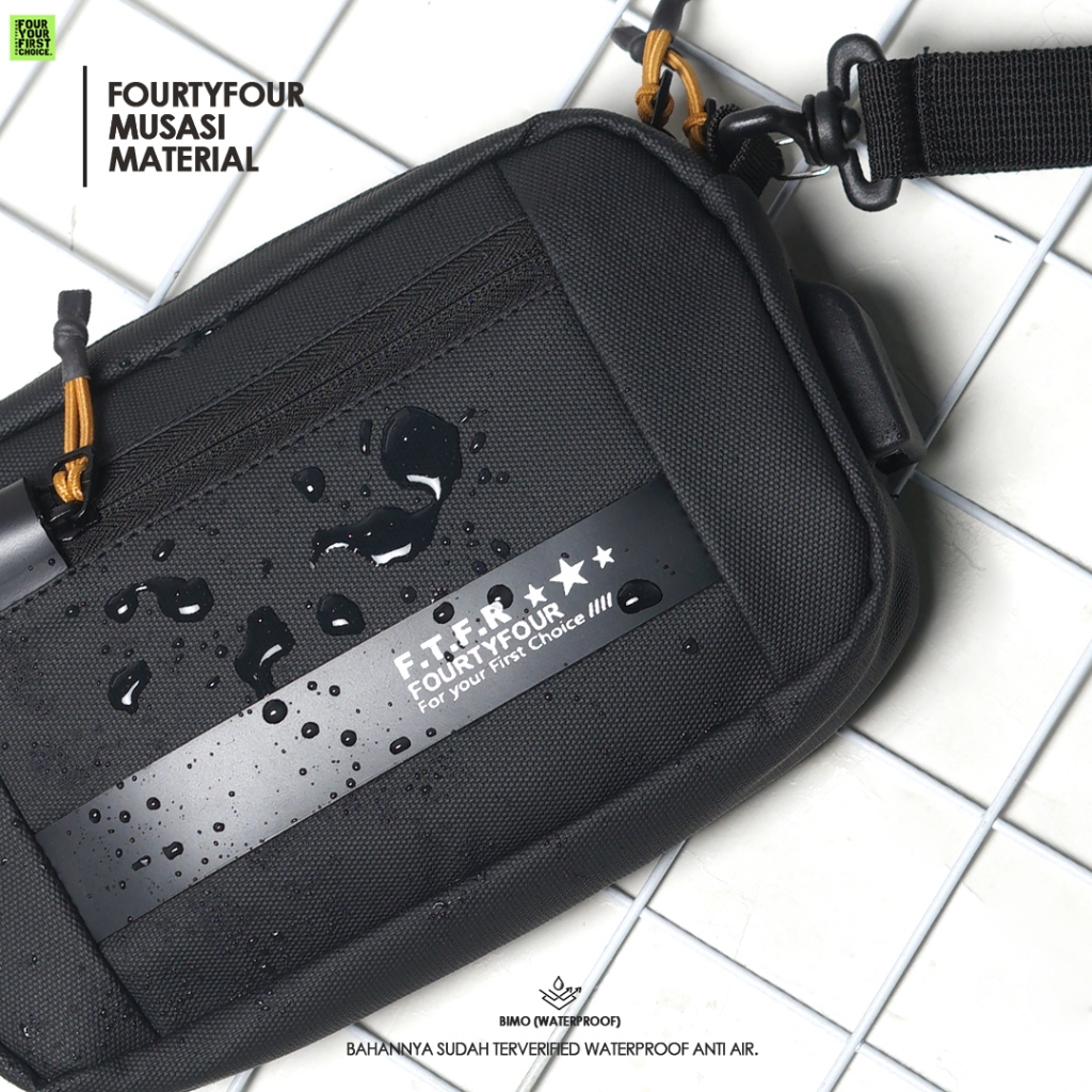 Jual Tas Slingbag Pria FOURTYFOUR Musasi - Handbag Pria Waterproof ...