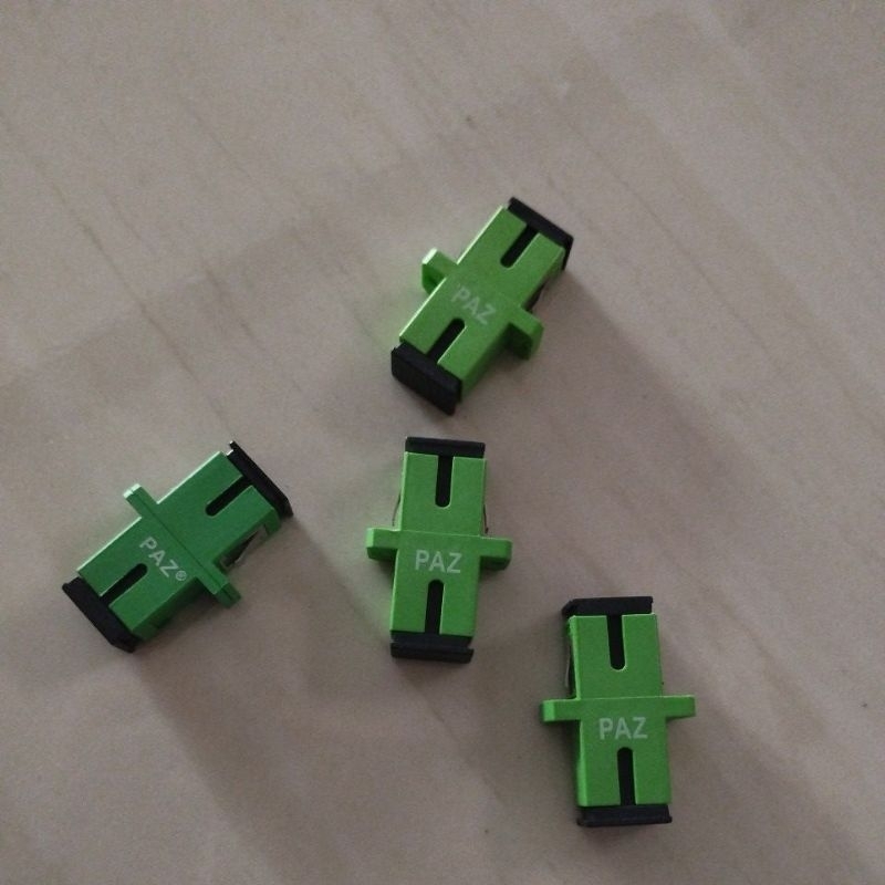 Jual adapter sc apc paz barel / adaptor sc apc / konektor fiber optic ...