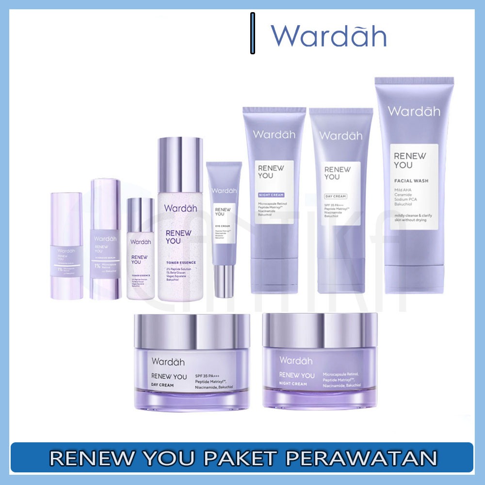 Jual Wardah Original Wardah Paket Renew You Anti Aging Series New ...