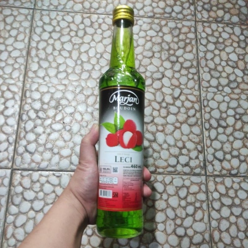 Jual MARJAN BOUDOIN SIRUP LYCHEE/LECI 460ML | Shopee Indonesia