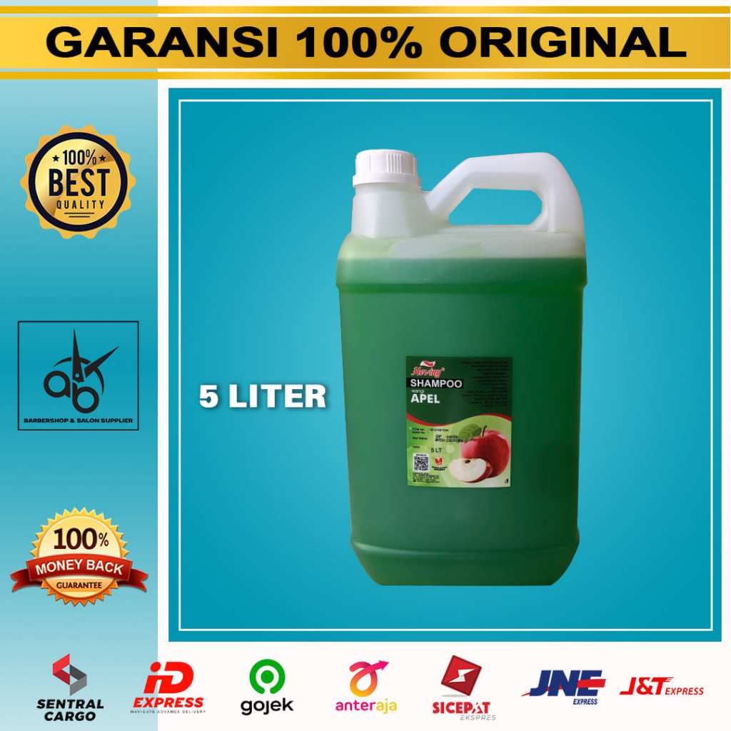Jual Shampoo Heviny 5 Liter Shampoo Barbershop Jurigen Galon Shampoo ...