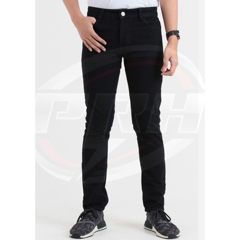 Jual Celana Jeans Pria Denim Celana Pensil Cowok Hitam Celana Jeans ...