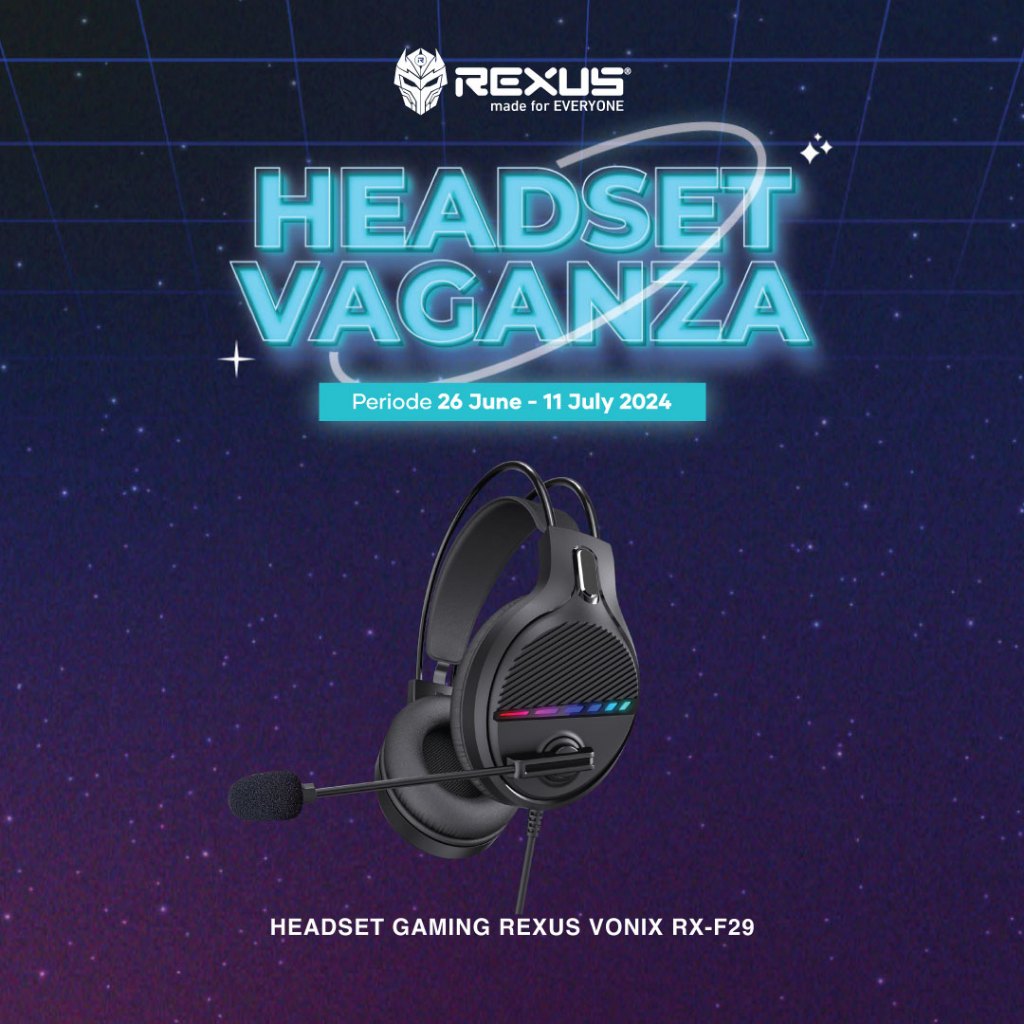 Jual Rexus Headset Gaming Vonix F29 | Shopee Indonesia