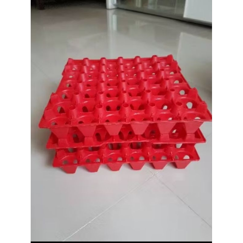 Jual TEMPAT TELUR / TRAY TELUR PLASTIK / TATAKAN TELUR PLASTIK / EGG ...
