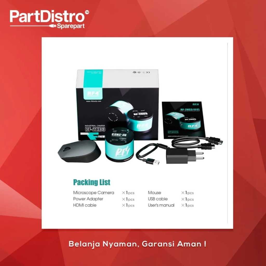 Jual CAMERA MICROSCOPE RF4 2K RF-2KC3 | Shopee Indonesia