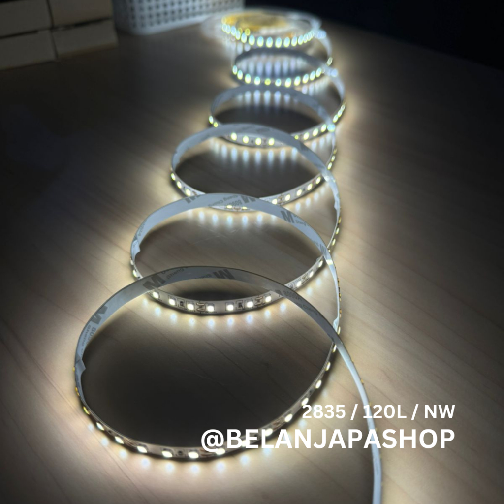 Jual YAMASAKI LED Strip Flexible 12V 2835 120LED SMD NON GEL / DIJAMIN TERANG!!! (WAJIB TRAFO ...