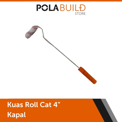 Jual Pola Build - Kuas Roll Cat 4 Inch Kapal / Kuas Roll Mini Praktis ...