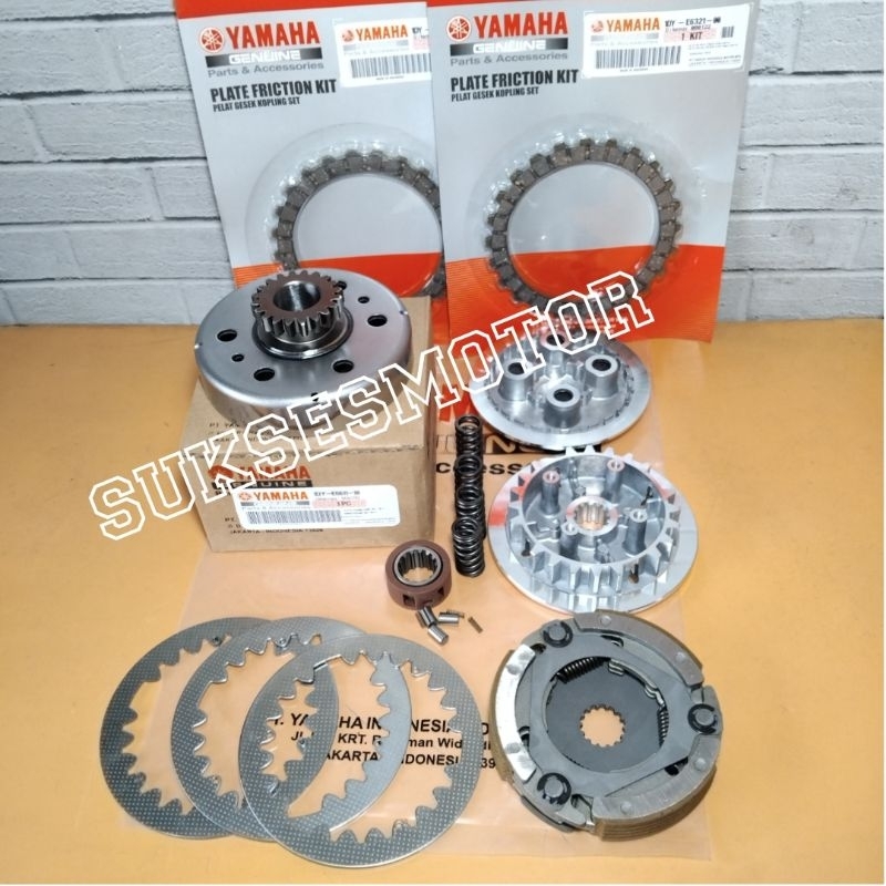 Jual Paketan kopling KOMPLIT STANDAR yamaha vega force injeksi pnp jupiter z1 ( mangkok otomatis ...