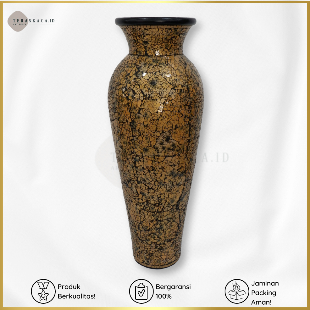 Jual Teraskaca Vase 01 - Vas Bunga Guci Aesthetic Keramik Tinggi ...