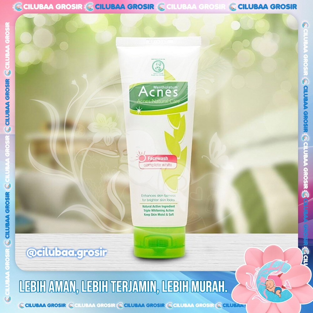 Jual Acnes Face Wash Complete White 50gr || 100gr Pembersih Wajah ...