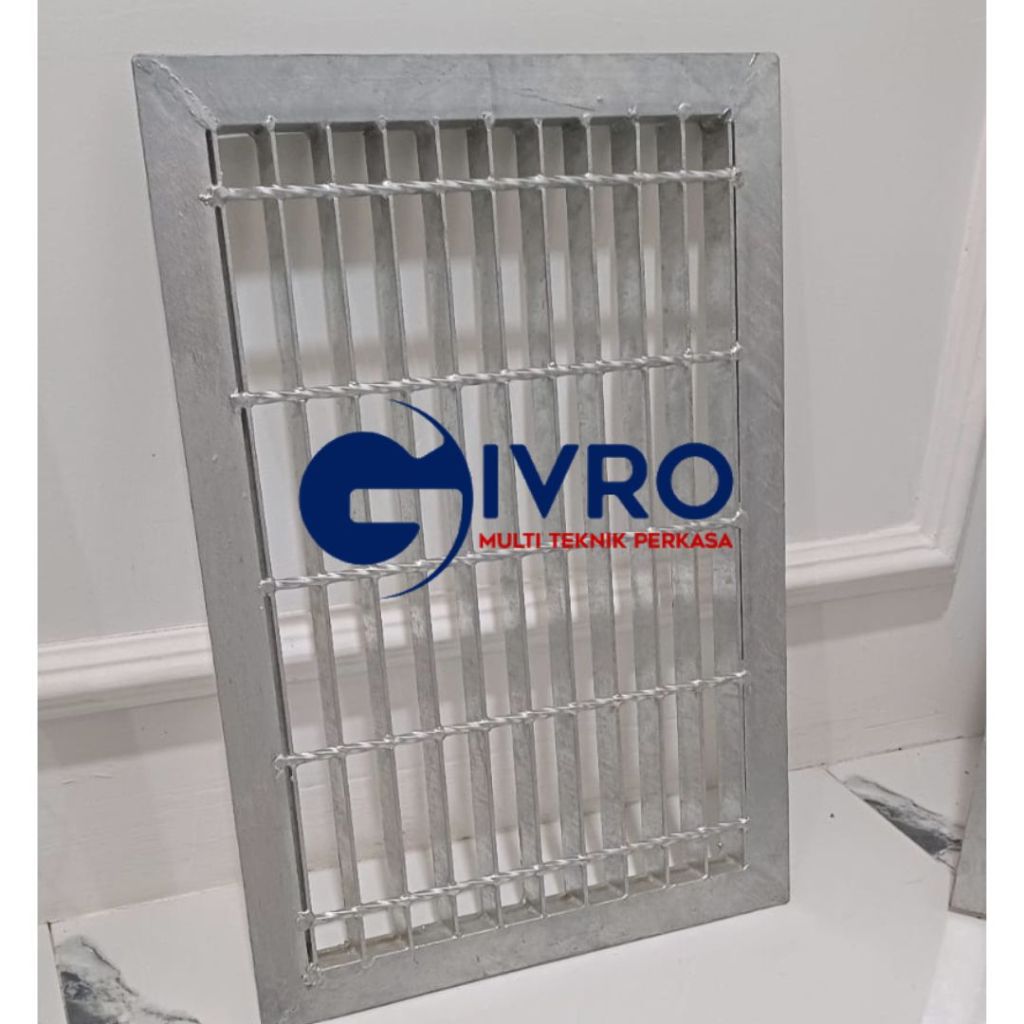 Jual Tutup Selokan Saluran GOT Besi Galvanis Anti Karat Steel Gratimg ...