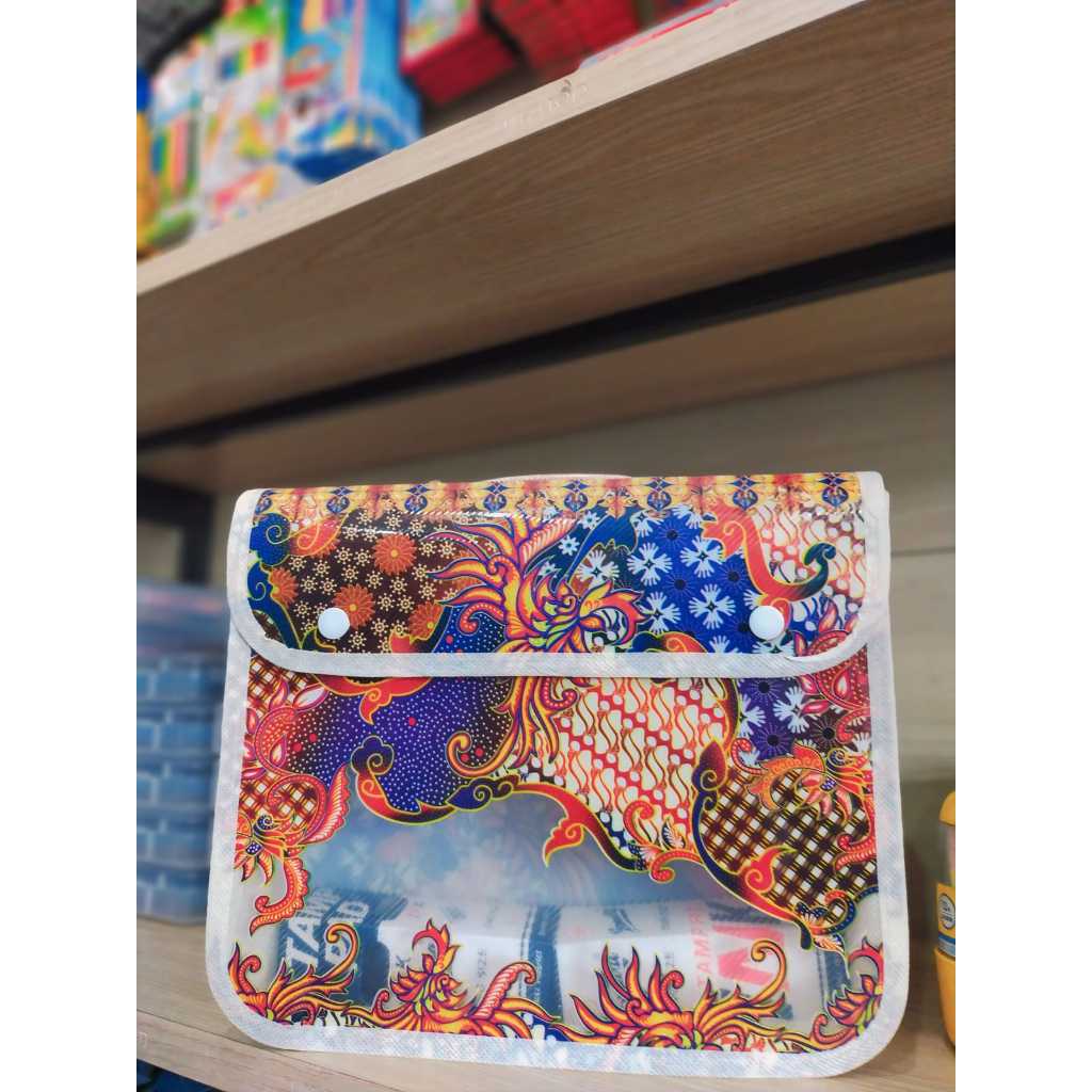 Jual Tas Kancing 2 Mini A5 Fancy / Map Kancing Mini Batik | Shopee ...