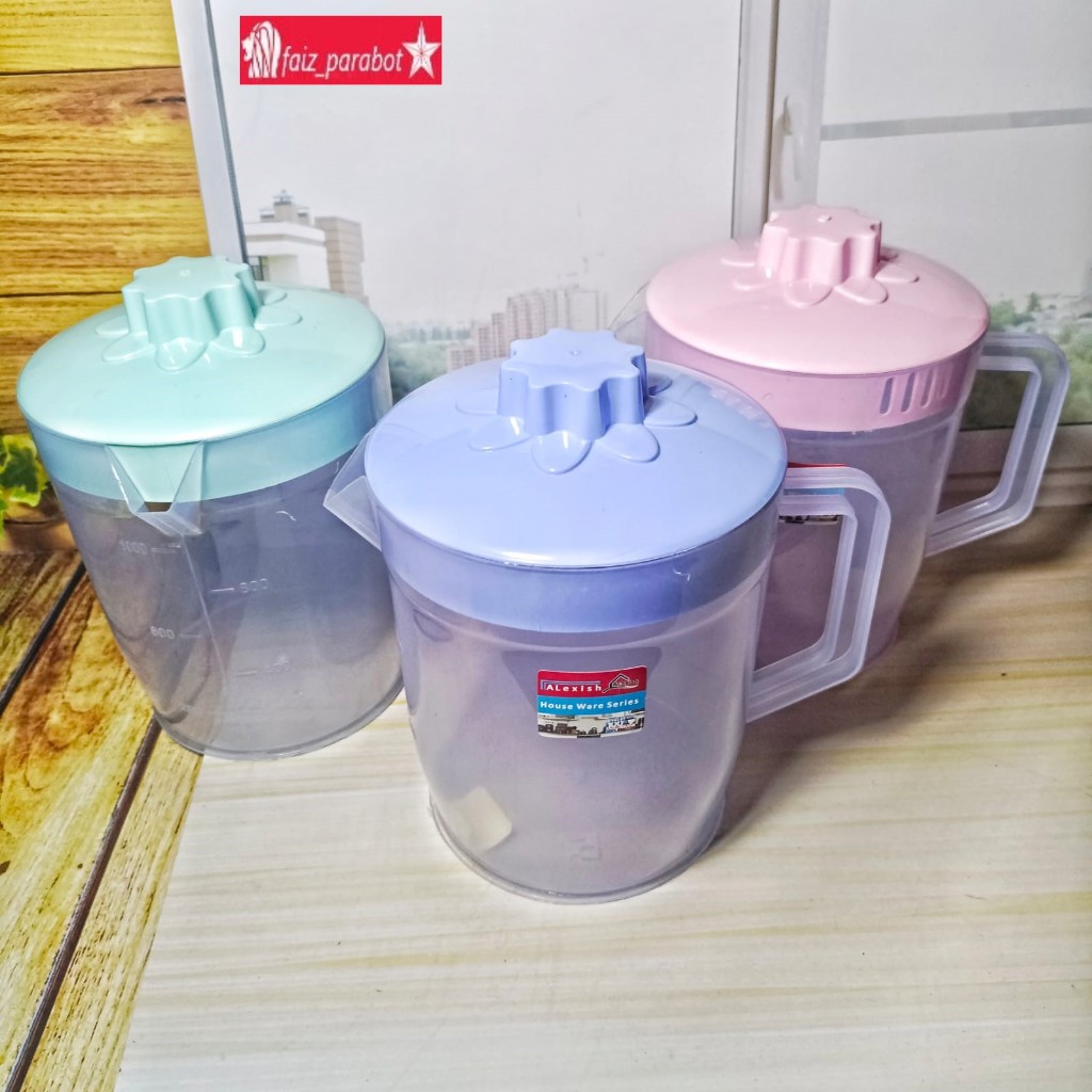 Jual Eskan Air kenzu 1000 ml 1 liter / Teko Plastik / Tempat Air Minum ...