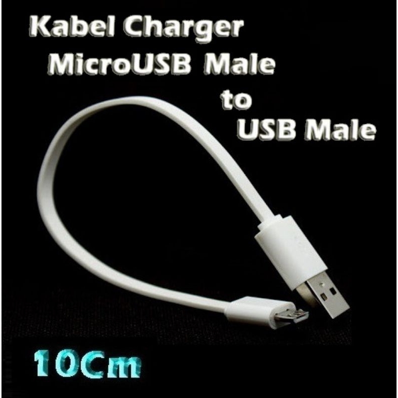 Jual Kabel Micro USB Pendek 20cm | Shopee Indonesia