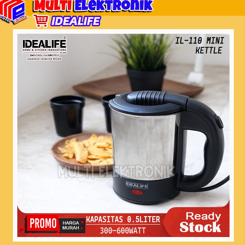 Jual Idealife Electric Kettle IL11 Mini Teko Listrik Mini Kapasitas 5L ...