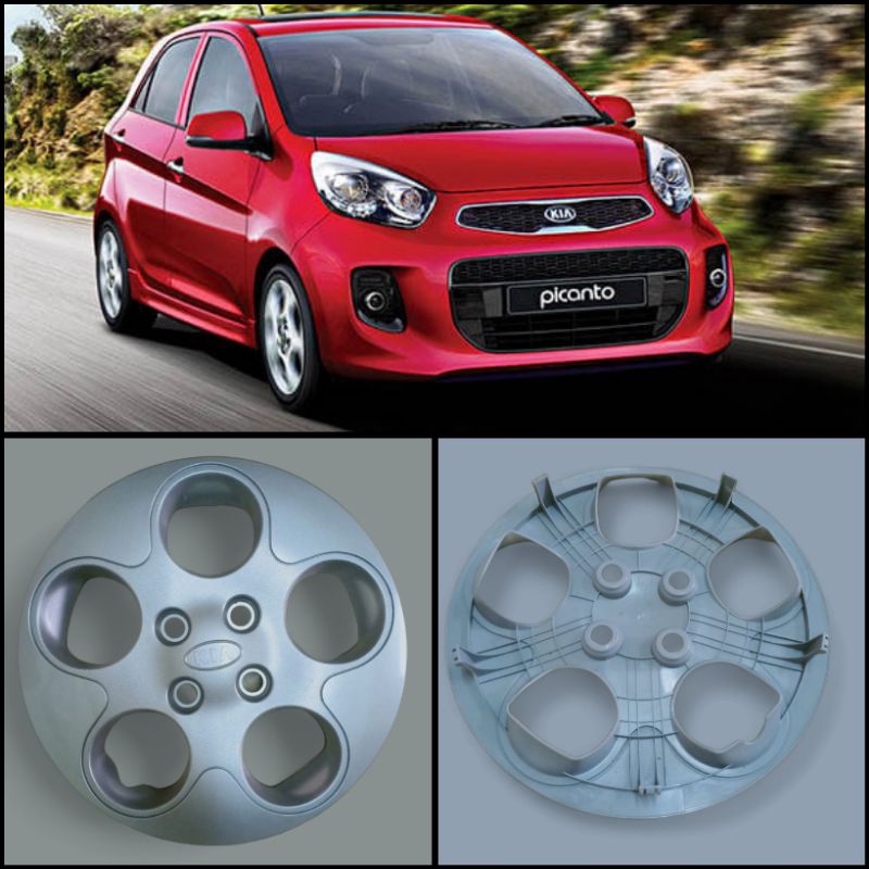Jual WHEEL DOP RODA KIA PICANTO VISTO ORIGINAL | Shopee Indonesia
