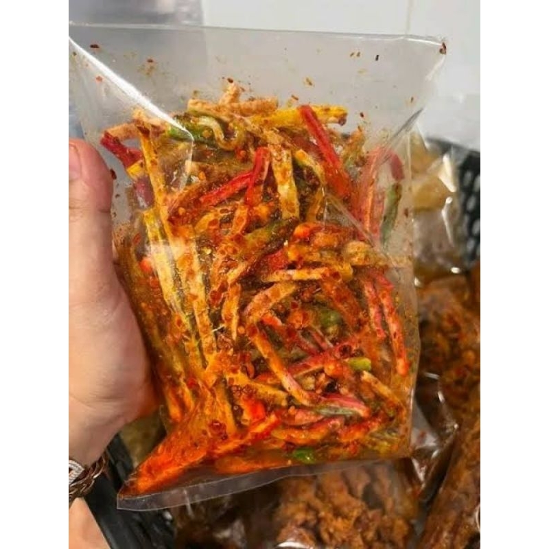 Jual SEBLAK KERUPUK BETON KERUPUK JAAT CIKRUH PEDAS EXTRA DAUN JERUK ...