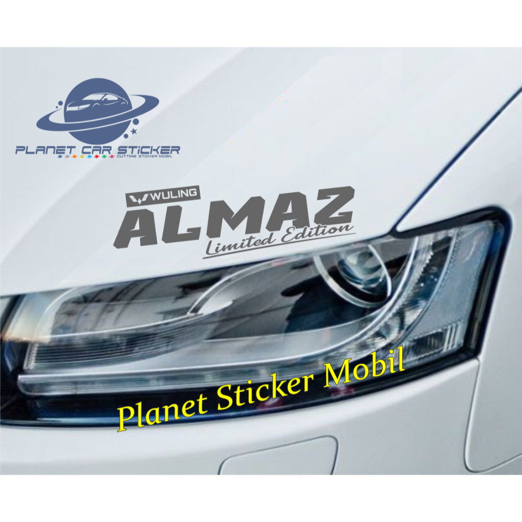 Jual sticker almaz stiker kap mobil wuling almaz limited edition kap ...