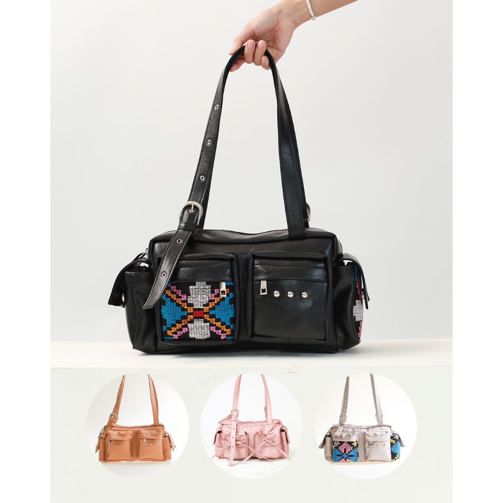 Jual Tako Handmade - Shoulder Bag Aesthetic & Minimalist - Rakata Black ...