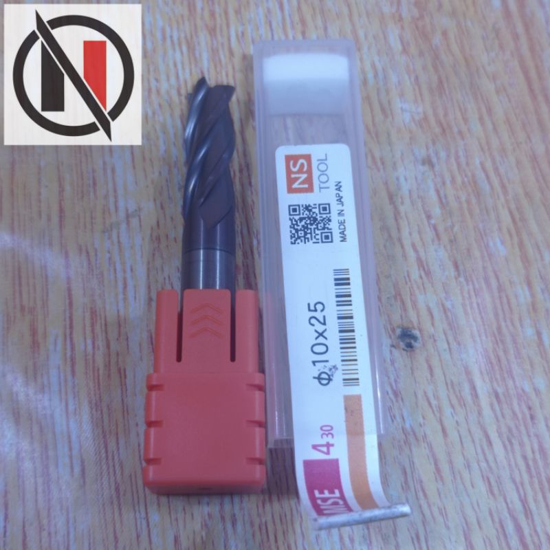 Jual Endmill carbide 10mm flat endmill carbide japan seken tajam ...