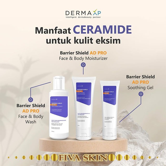 Jual DERMA XP BARRIER SHIELD AD PRO FACE & BODY,SOOTHING GEL, FACE and BODY WASH, FACE and BODY ...