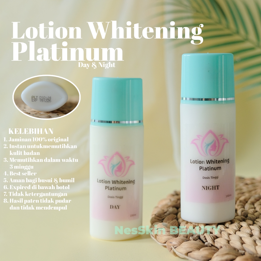 Jual HANDBODY LOTION PLATINUM WHITENING BODY LOTION PEMUTIH BADAN HB AMPUH | Shopee Indonesia