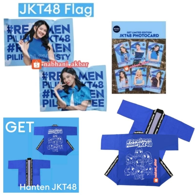 Jual HANTEN JKT48 | Bendera JKT48 | Photocard JKT48 NIVEA MEN x JKT48 ...
