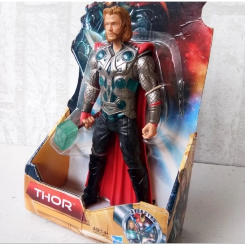 Jual Hasbro Marvel Studios Thor Mighty Avenger Blue Light Version ...