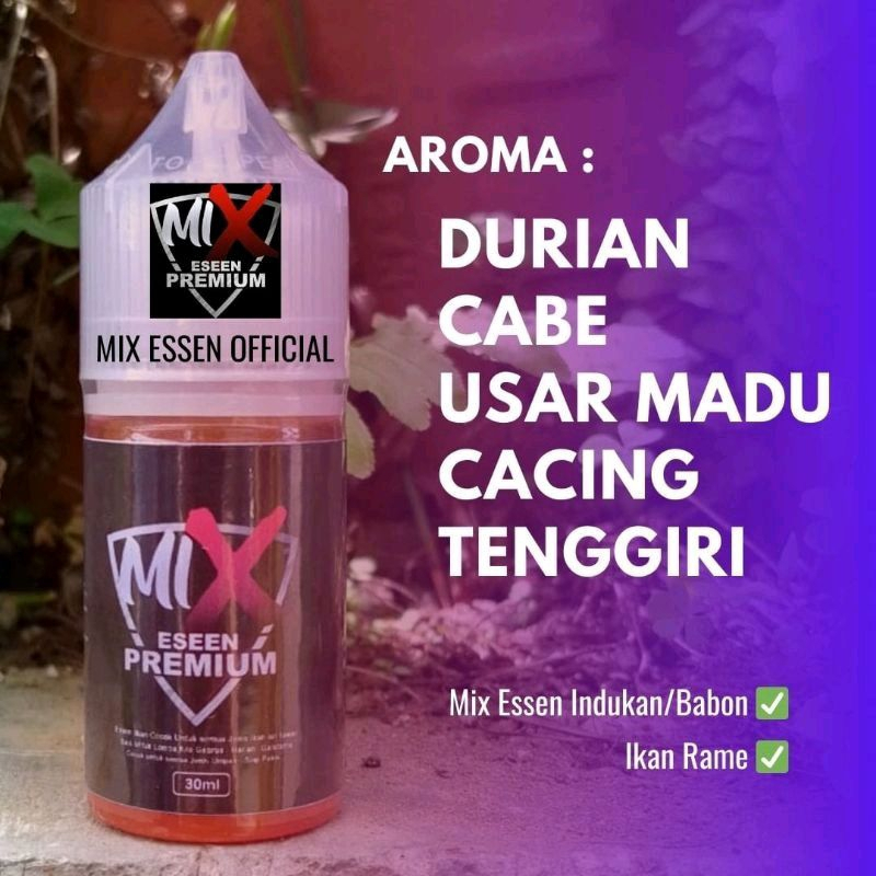 Jual Essen Aroma Durian Cabe Usar Madu Cacing Tenggiri/Essen Indukan ...