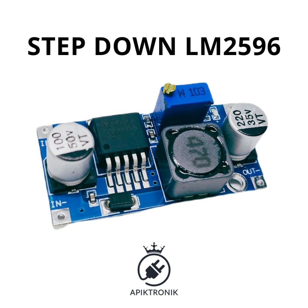 Jual LM2596 LM2596S DC-DC 3-40v MODUL REGULATOR VOLTASE STEP - DOWN Adjustable 3A MODUL STEP ...