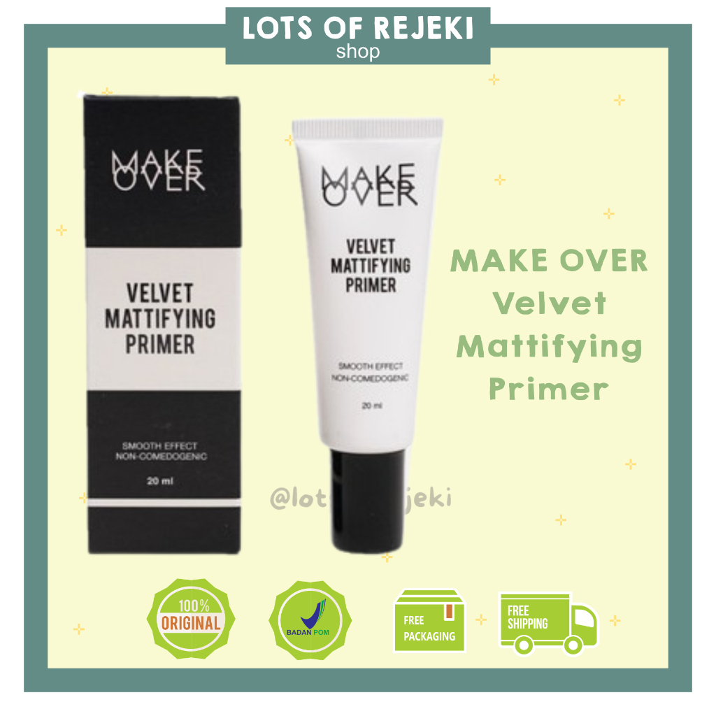 Jual MAKE OVER Velvet Mattifying Primer 20ml | Shopee Indonesia